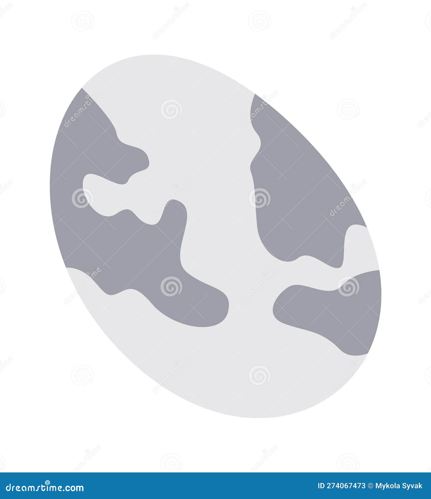Oval Shape with Dots stock vector. Illustration of shape - 274067473