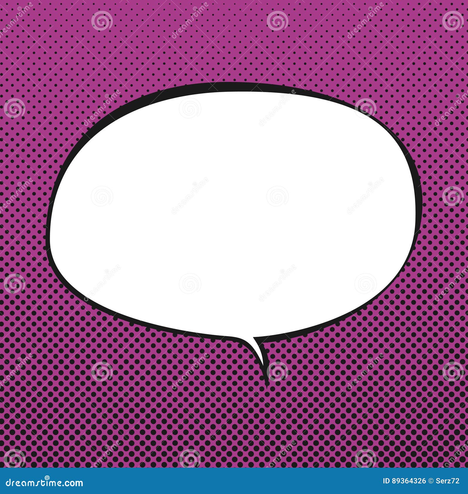 Oval Speech Bubble ,Retro Style Stock Vector - Illustration of ...