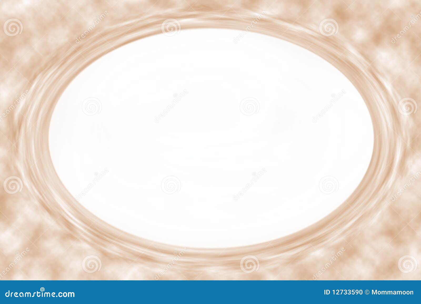 Oval Tan border stock illustration. Illustration of document - 12733590