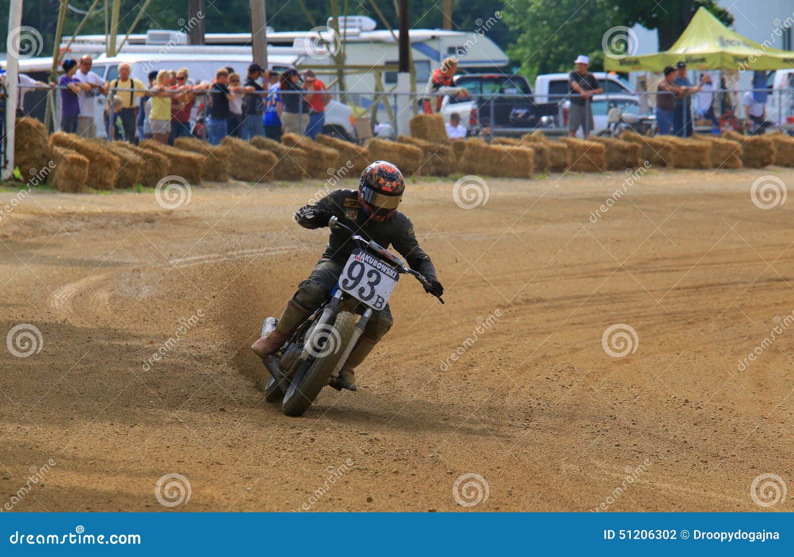 Oval track motorcycle race editorial photography. Image of motion ...