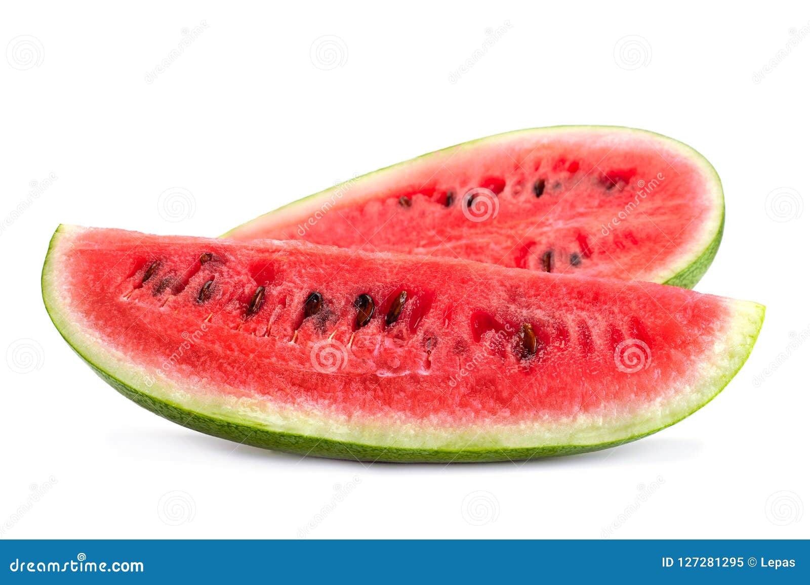 Oval watermelon on white stock image. Image of healthy - 127281295