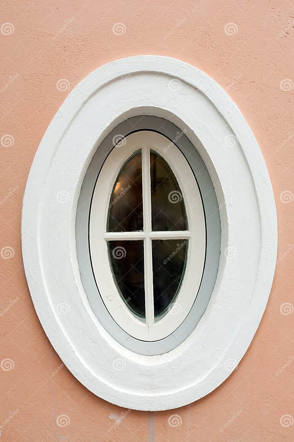 Oval WIndow stock photo. Image of color, elliptical, salmon - 22828548