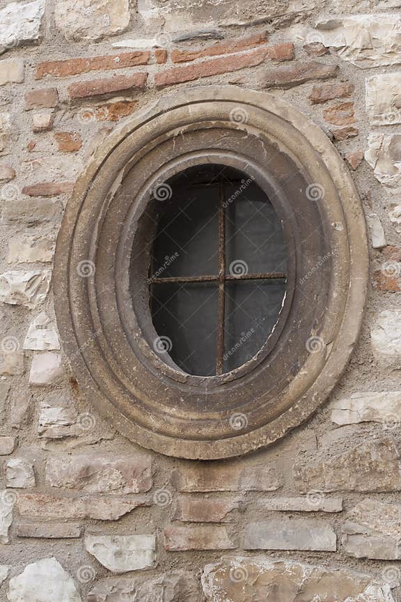 Oval window stock image. Image of small, outdoor, antique - 76348349