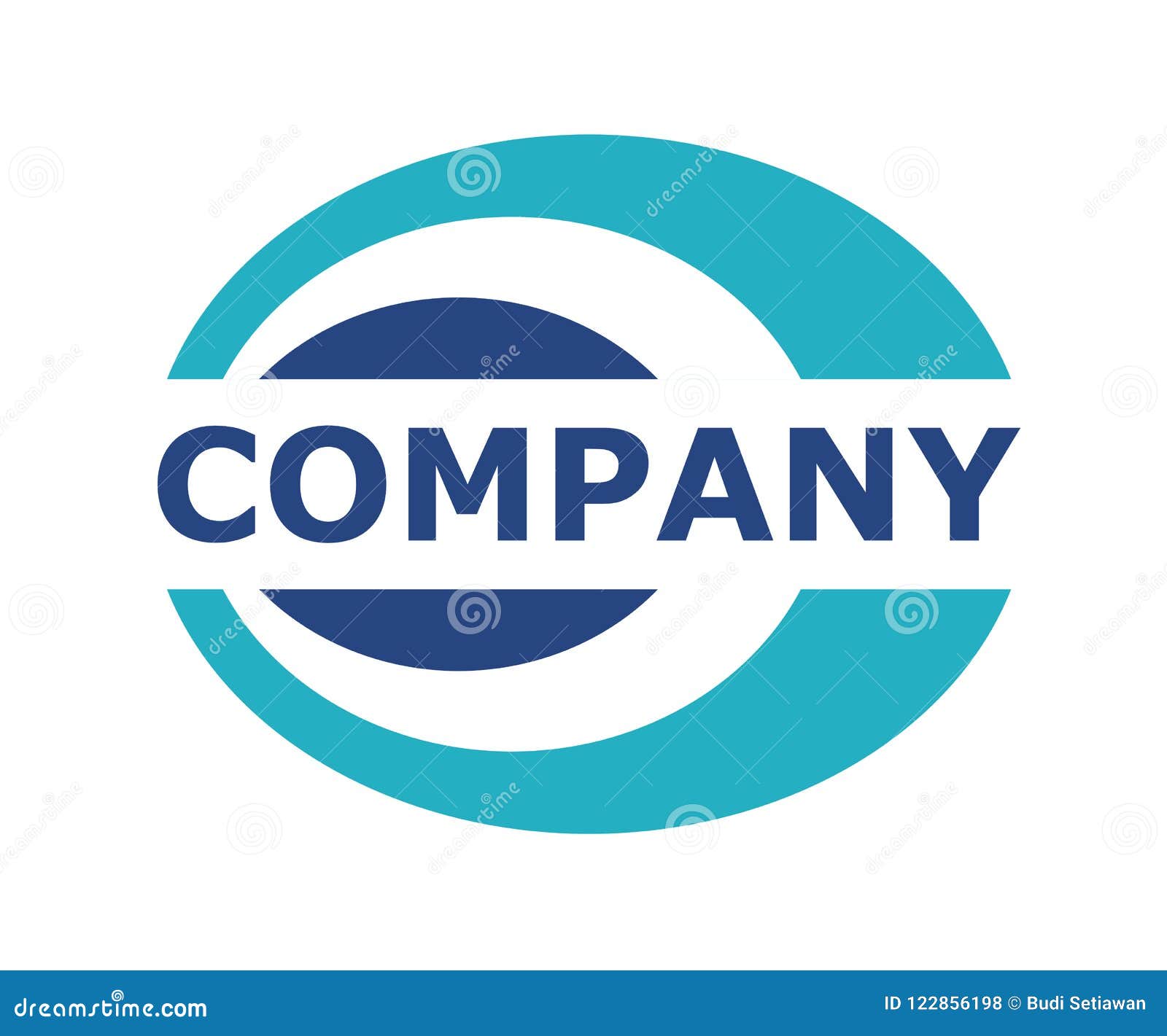 Ovales Logo 7 vektor abbildung. Illustration von kennsatz - 122856198