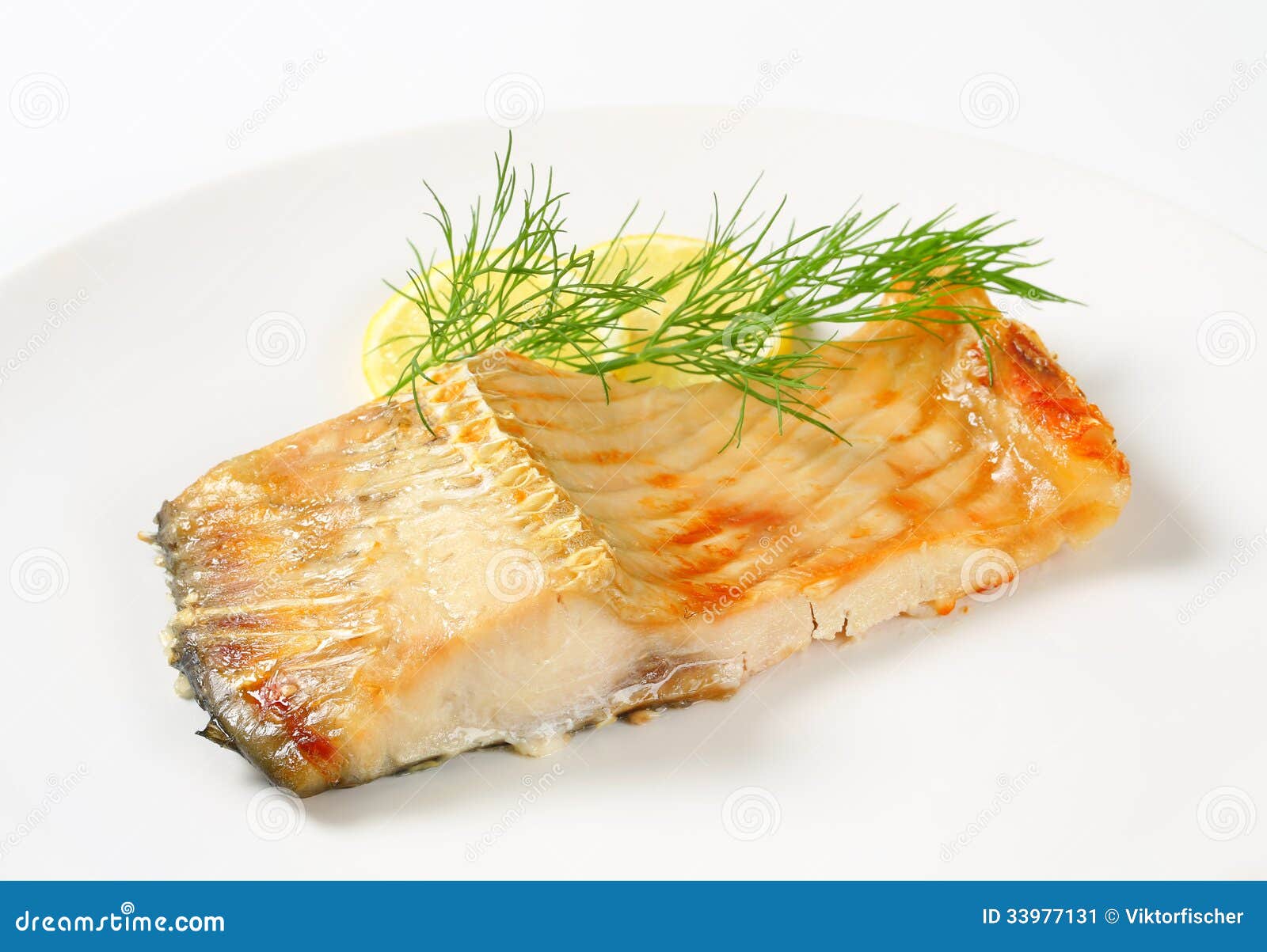 Oven baked carp fillet stock image. Image of skinon, slice - 33977131