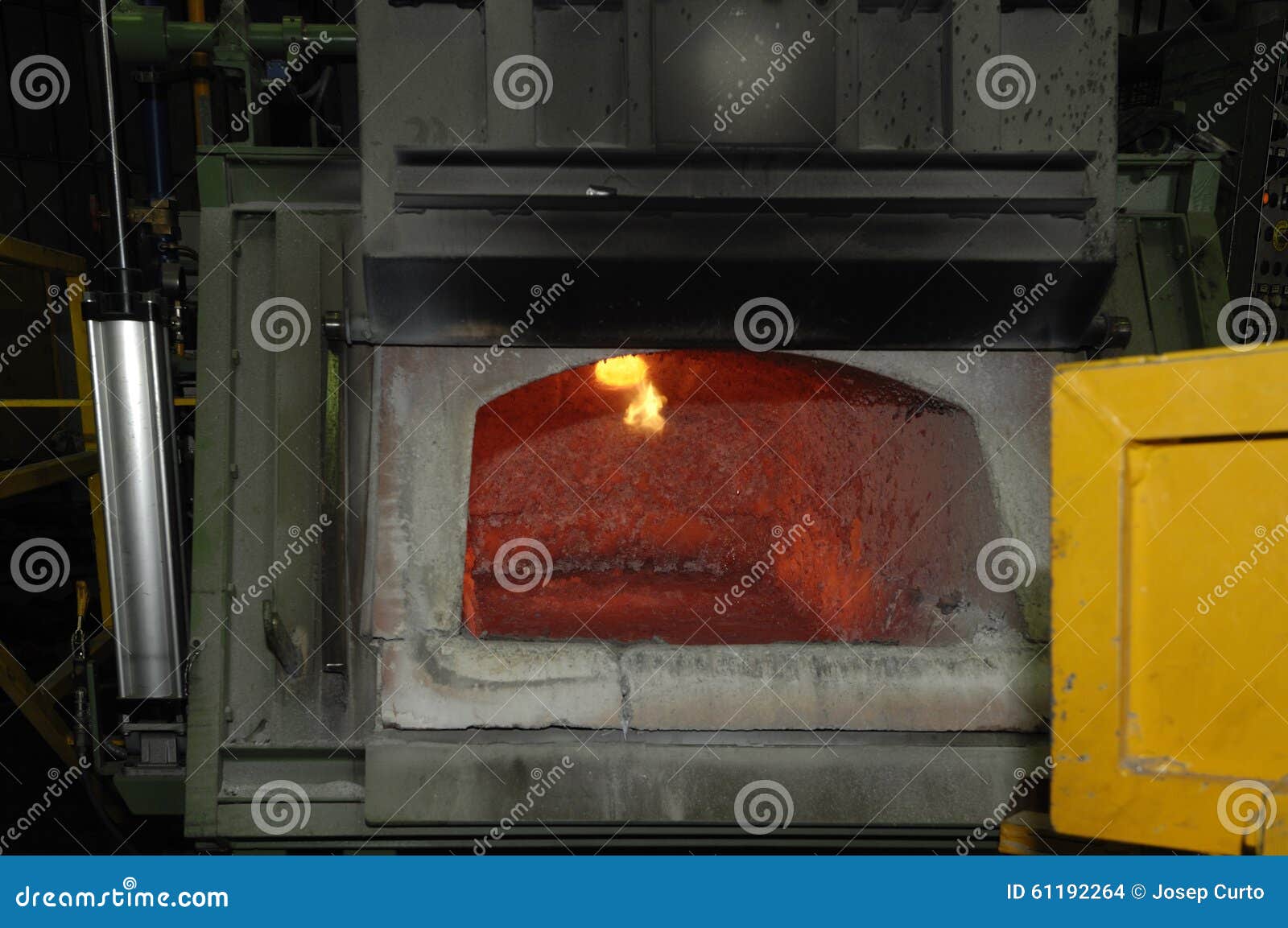 Oven,baked in a Manufacturing of Engines Stock Photo - Image of ...