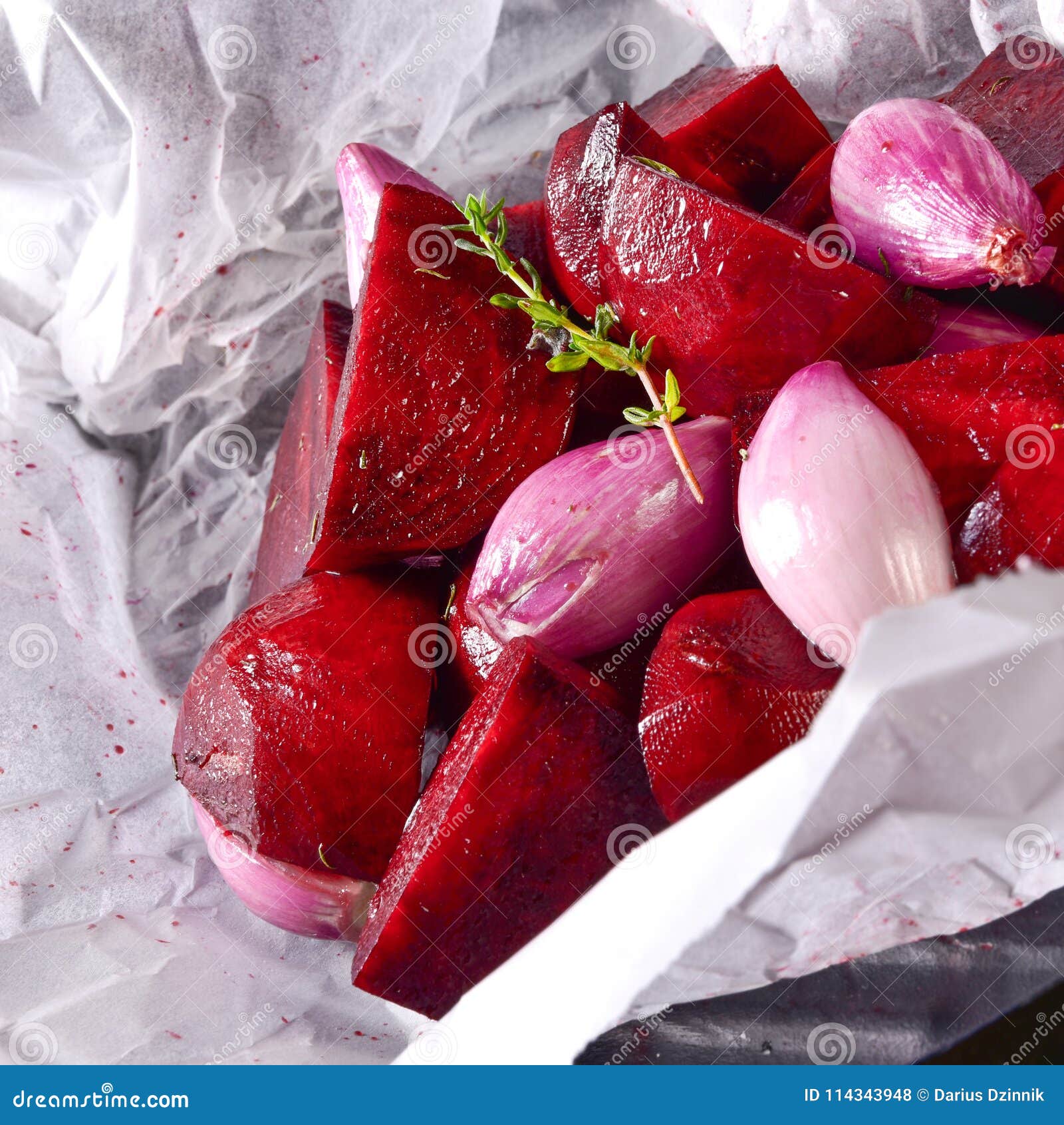 Oven baked red beets stock photo. Image of cooked, cooking - 114343948