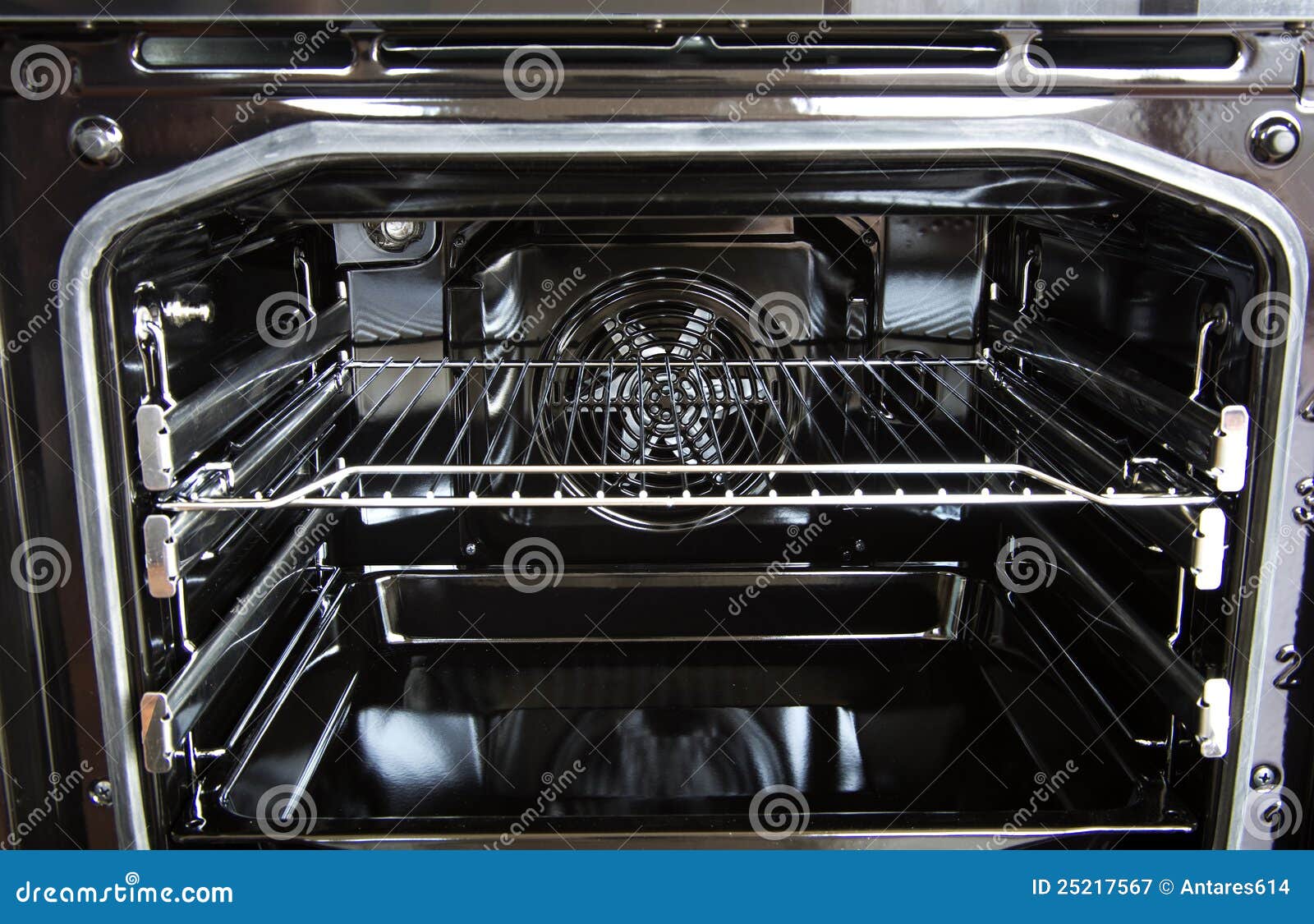 Oven interior stock image. Image of kitchen, grill, stove - 25217567