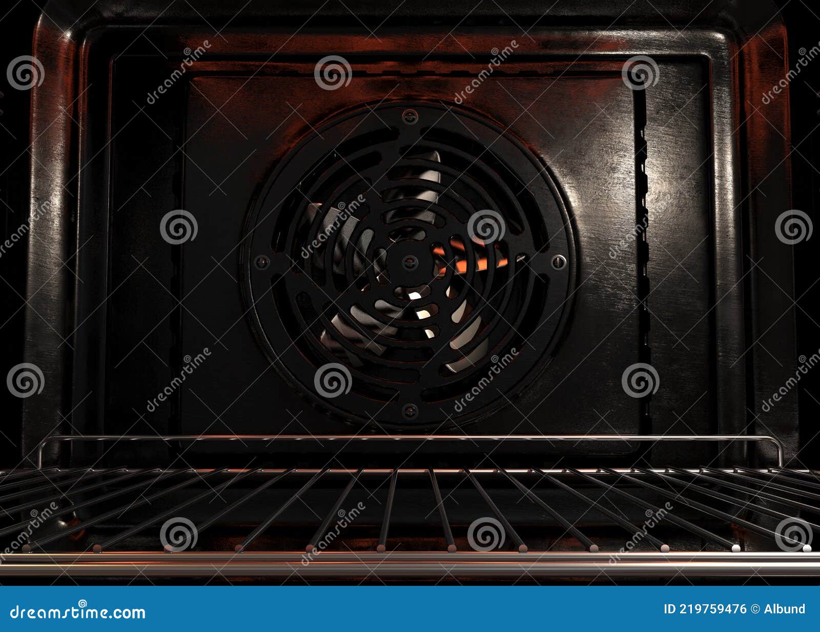 Oven Interior stock illustration. Illustration of bake - 219759476