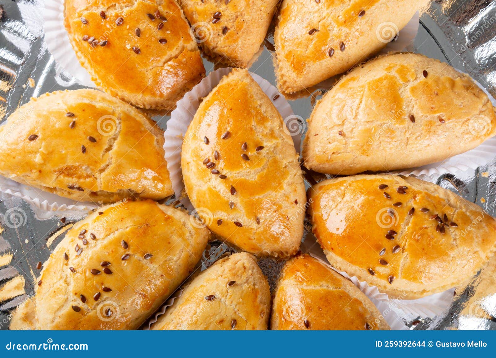 Oven pastel. Party food stock photo. Image of isolated - 259392644