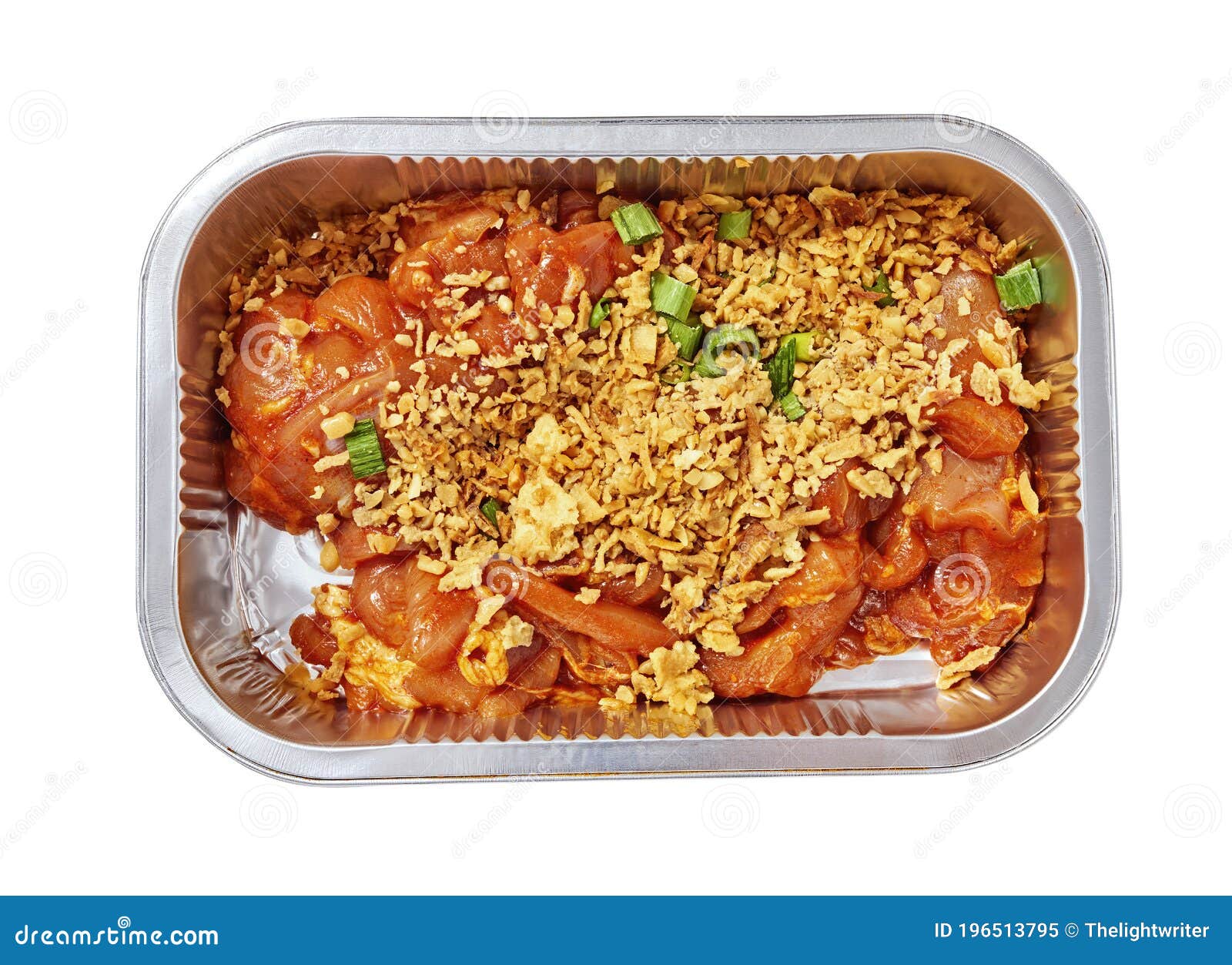 Oven Ready Chicken in a Studio Setting, Isolated on White Stock Image ...