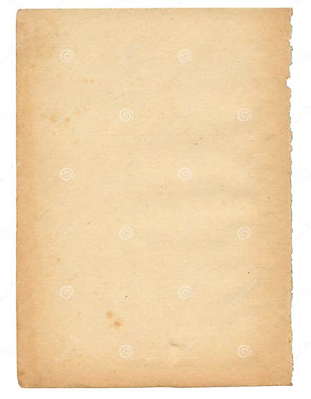 Over 50 Years Old Paper Page Stock Image - Image of antique, letter ...