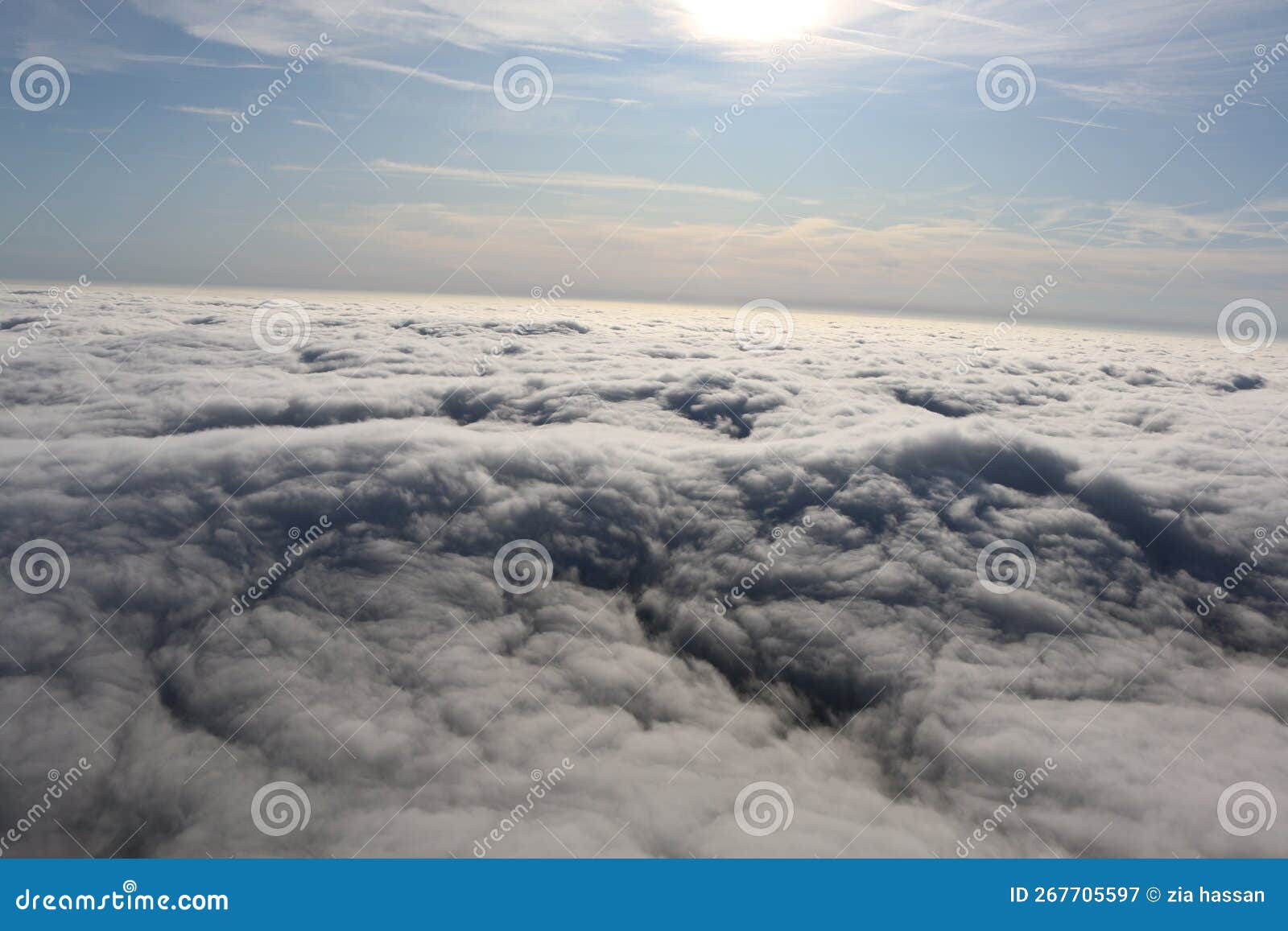 Over the cloud stock image. Image of arctic, plateau - 267705597