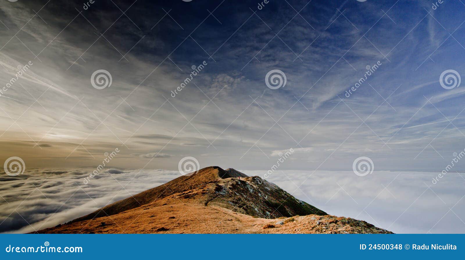 Over the clouds stock photo. Image of hiking, landscape - 24500348