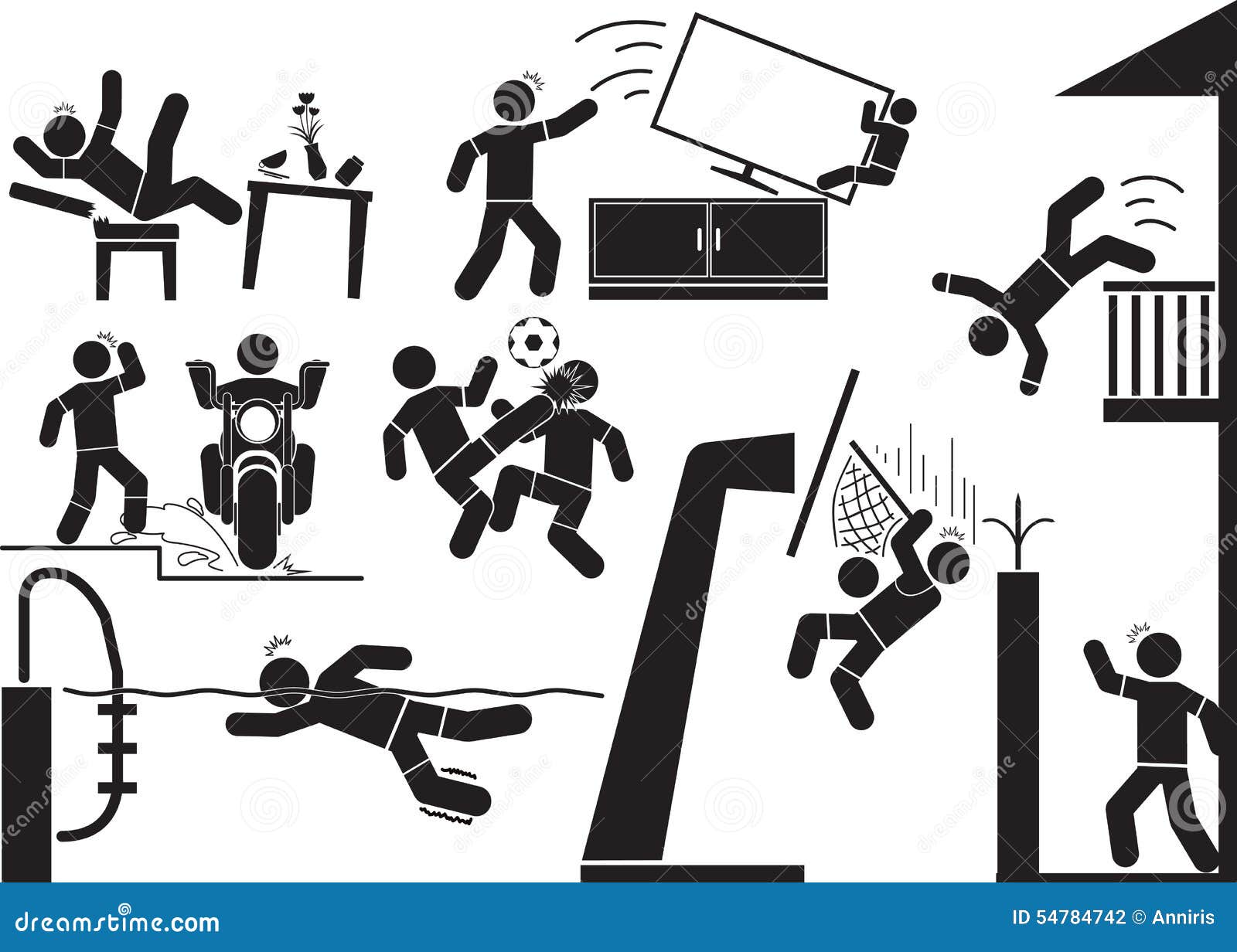 Over controlling stock vector. Illustration of slip, life - 54784742