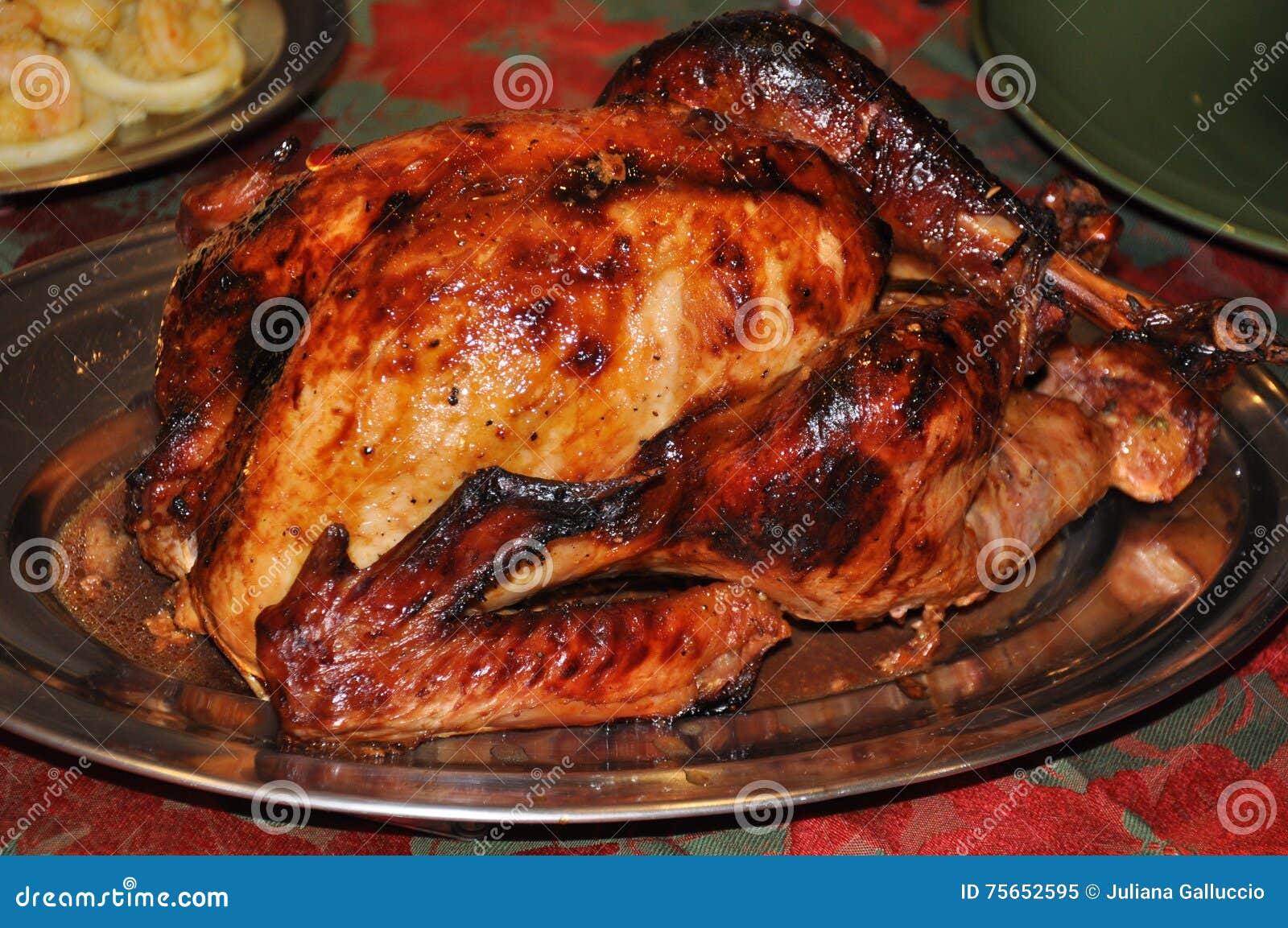 Over cooked roast turkey stock image. Image of food, turkey - 75652595