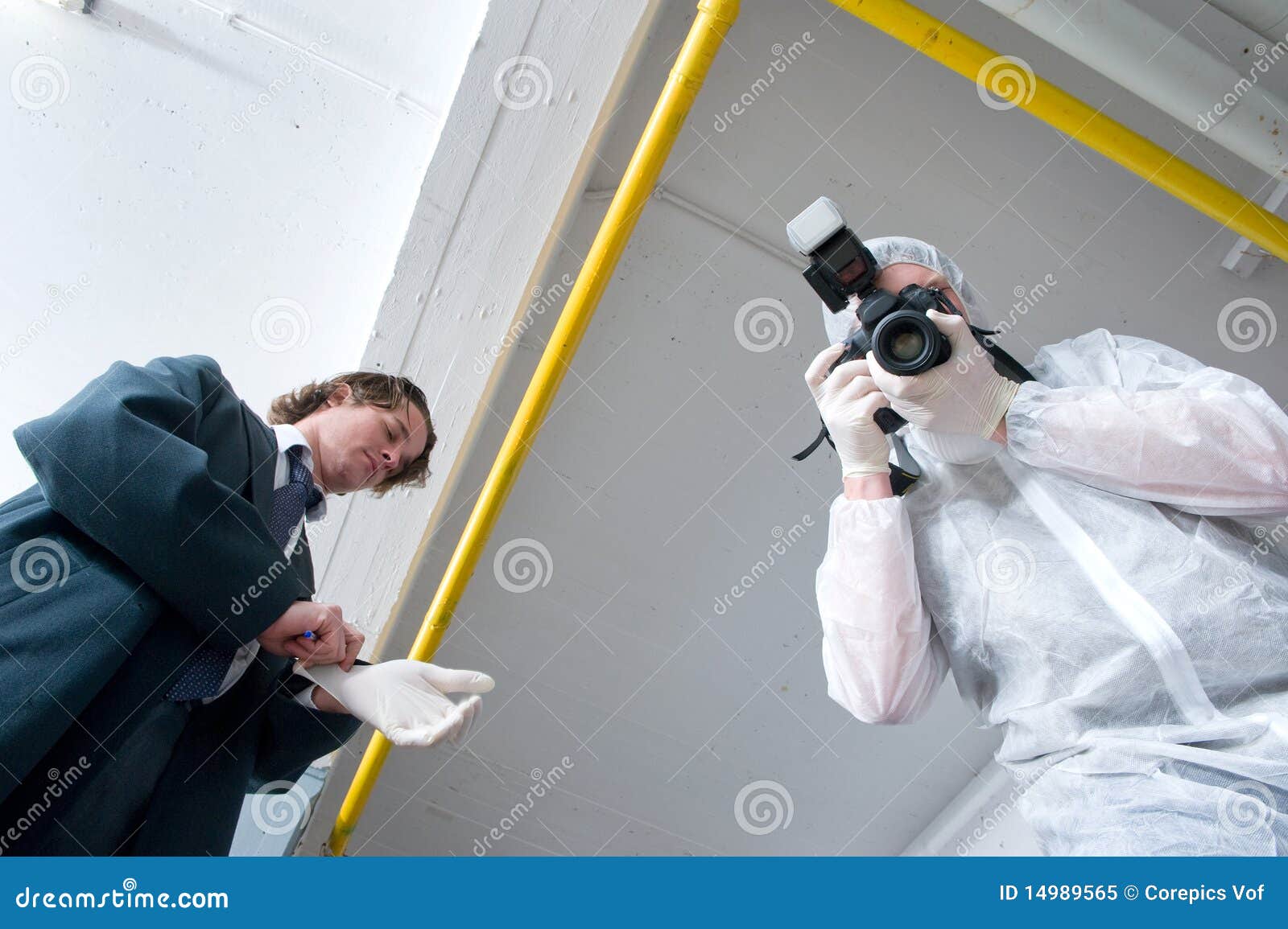 Over a dead body stock image. Image of ceiling, expert - 14989565