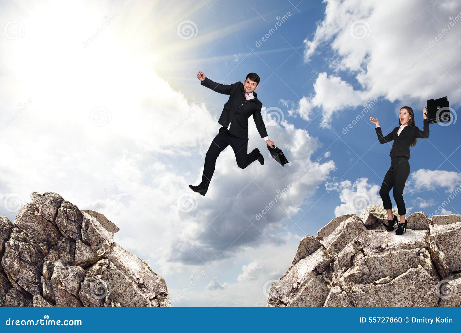 Over gap stock photo. Image of danger, difficult, excited - 55727860