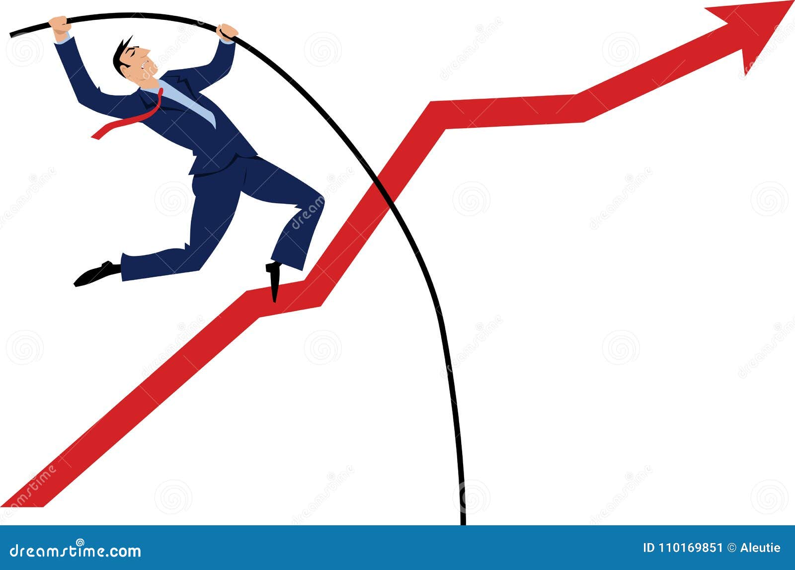 Over the limit stock vector. Illustration of movement - 110169851