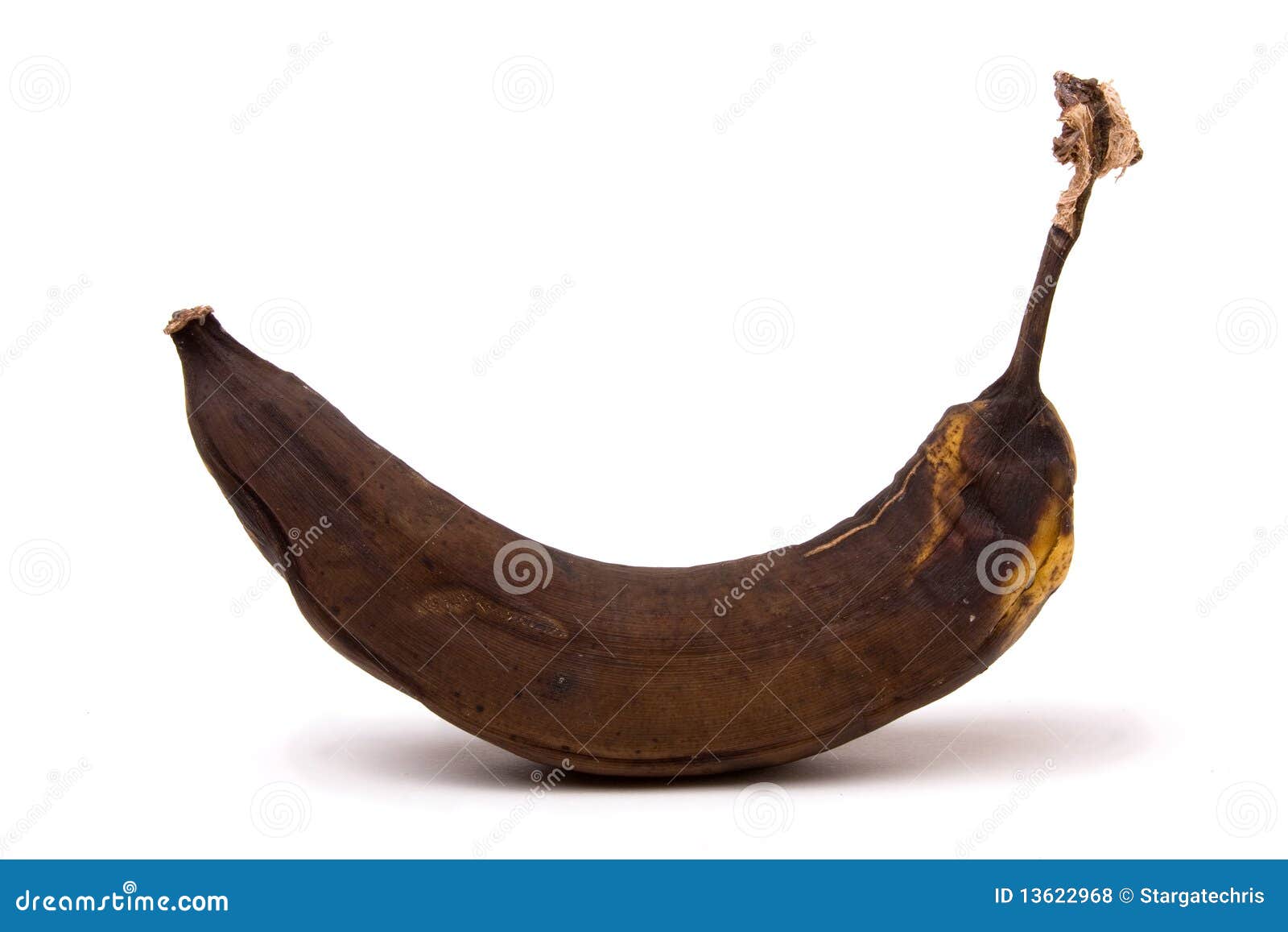 Over Ripe Spotted Banana Stock Photo | CartoonDealer.com #32991612