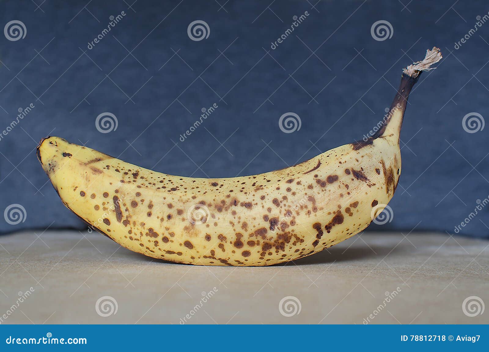 Over Ripe Spotted Banana stock photo. Image of eating - 78812718