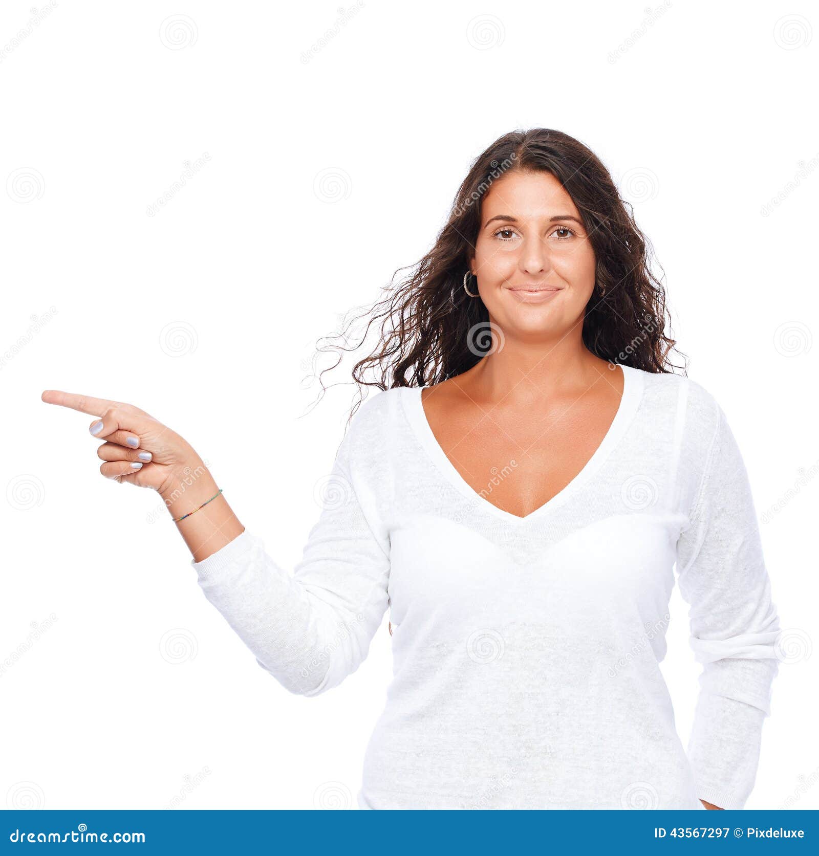 Over there stock image. Image of showing, color, pointing - 43567297