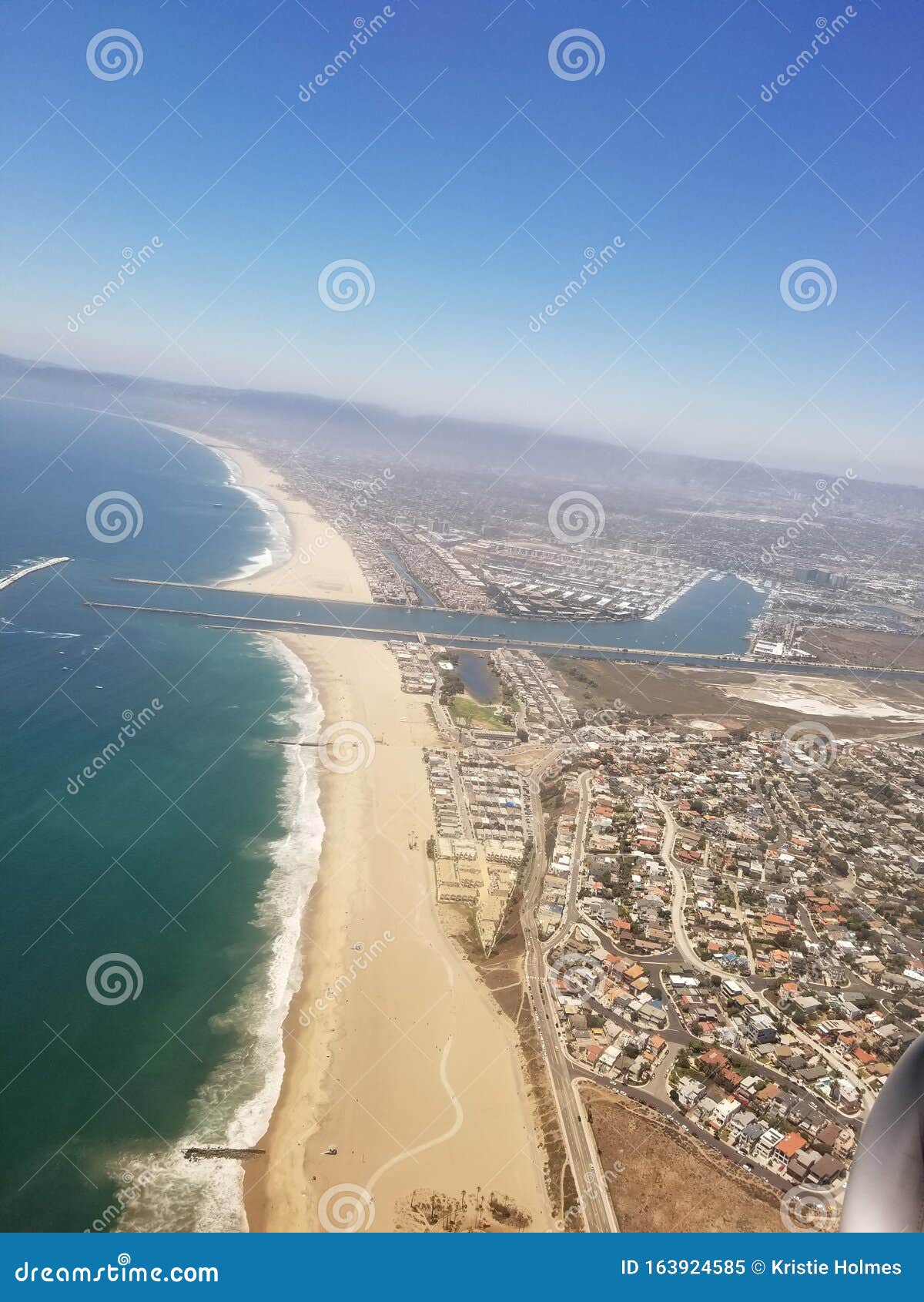 Over View of the Pacific Ocean Stock Image - Image of view, ocean ...