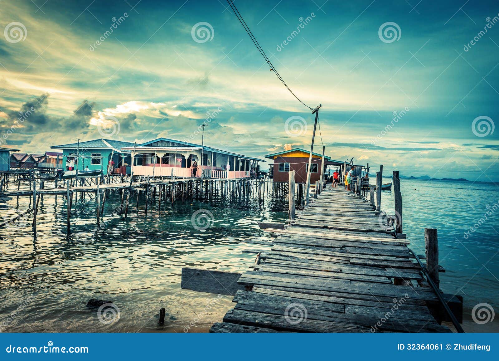 Over water bungalow editorial photo. Image of summer - 32364061