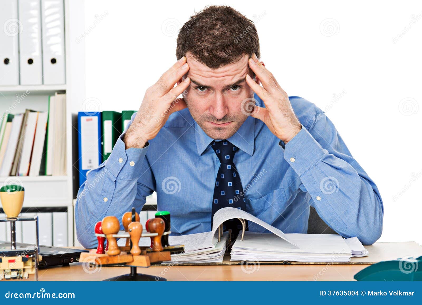 Over-worked stock photo. Image of boss, people, headache - 37635004