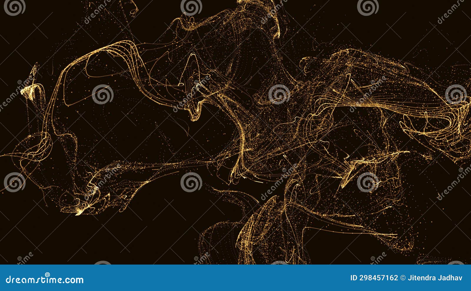 Golden Sparkle Burst Energy Sparke Glitter Background Stock ...