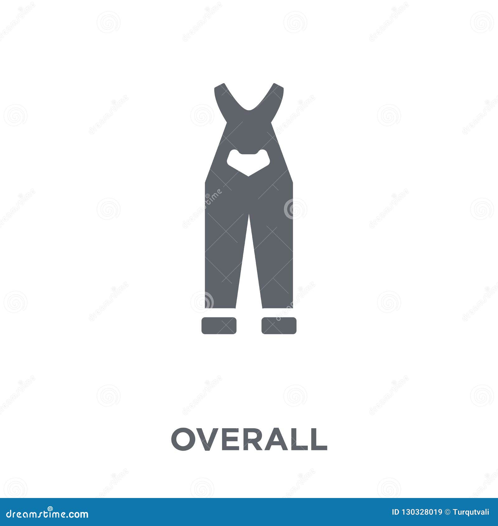 Overall Icon Line Design. Worker, Clothes, Work Wear, Personal, Uniform ...