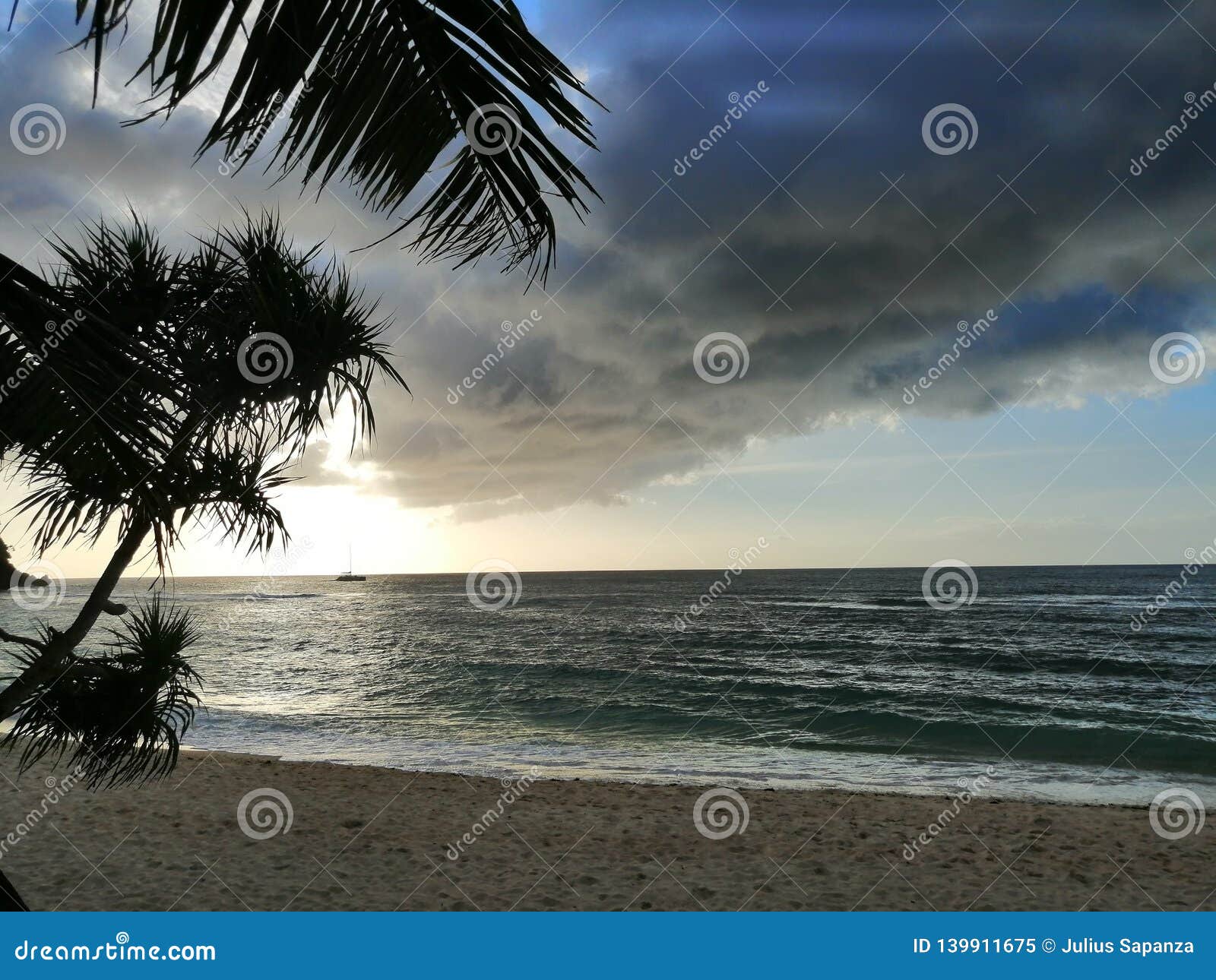 Overcast beach stock image. Image of beach, overcast - 139911675