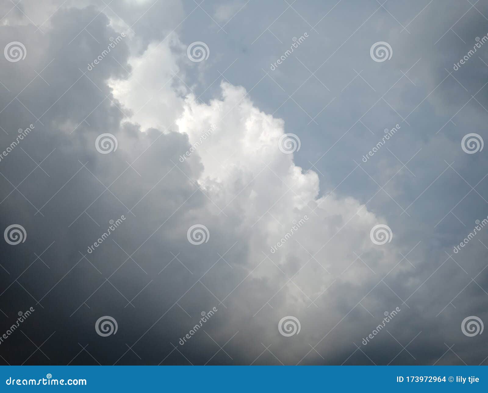 Overcast Clouds in the Afternoon Stock Photo - Image of overcast ...