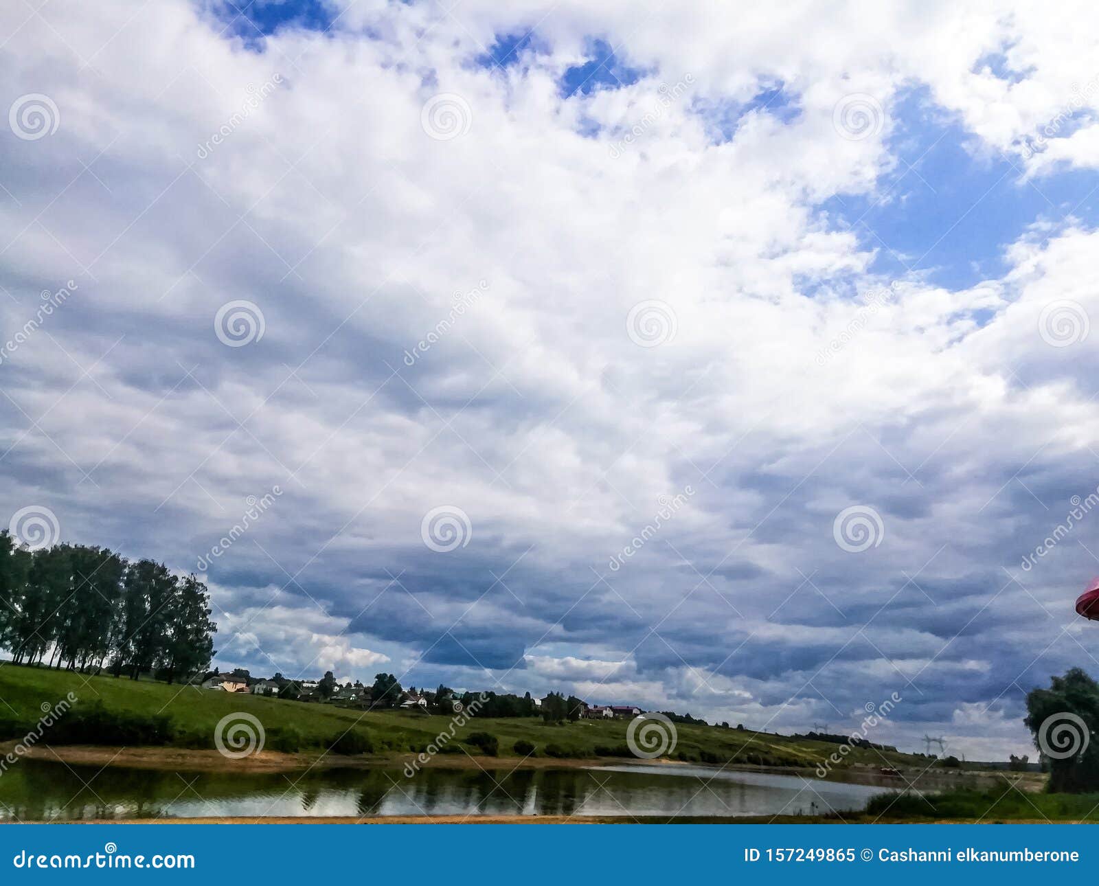 Overcast clouds stock image. Image of clouds, overcast - 157249865