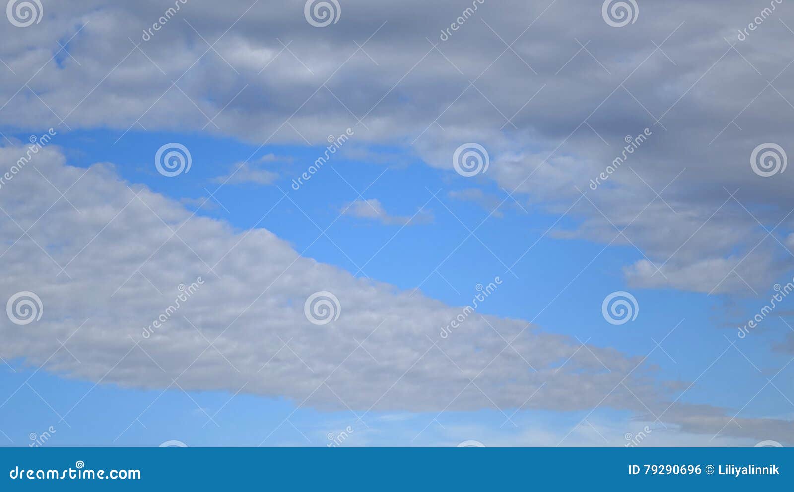 Overcast daylight sky. stock photo. Image of color, landscape - 79290696