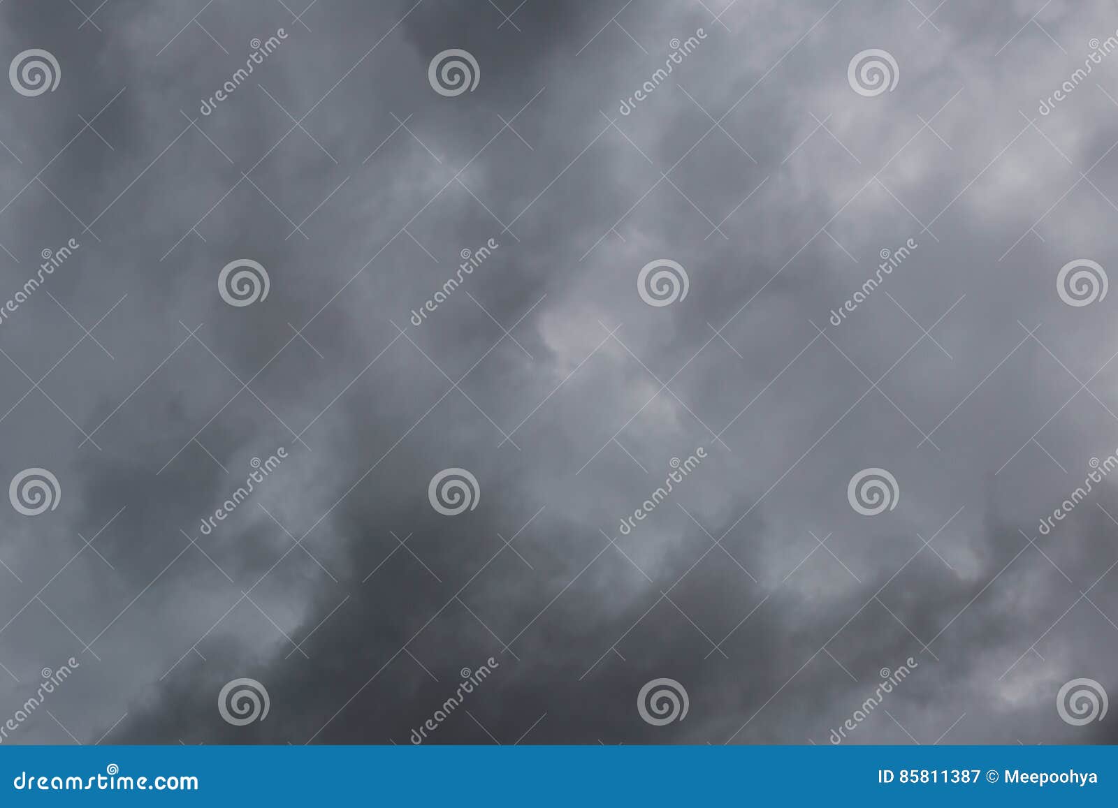 Overcast Sky of Rain Clouds Forming in the Sky in Concept of Climate ...