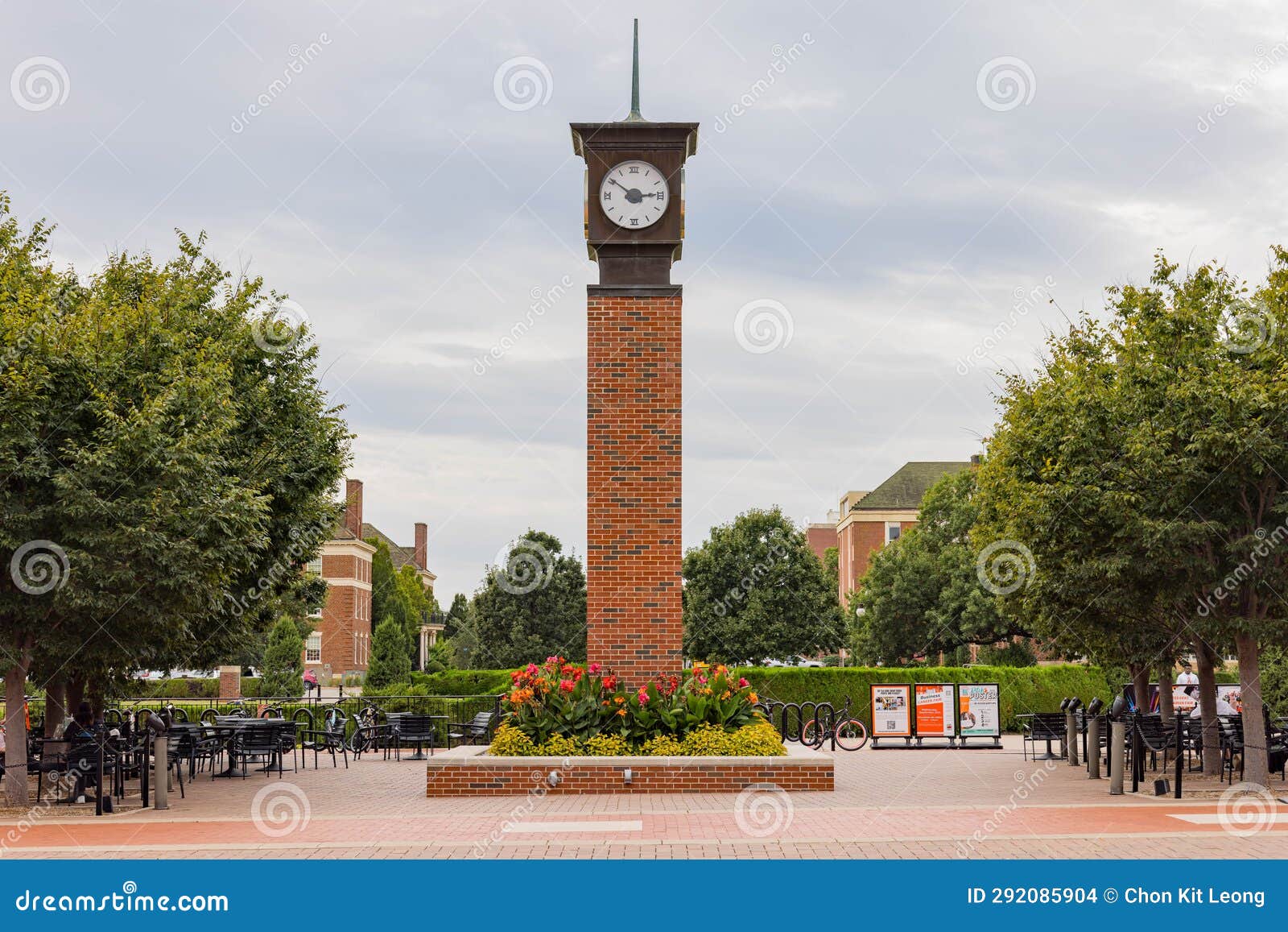 Overcast View of the Campus of Oklahoma State University Editorial ...