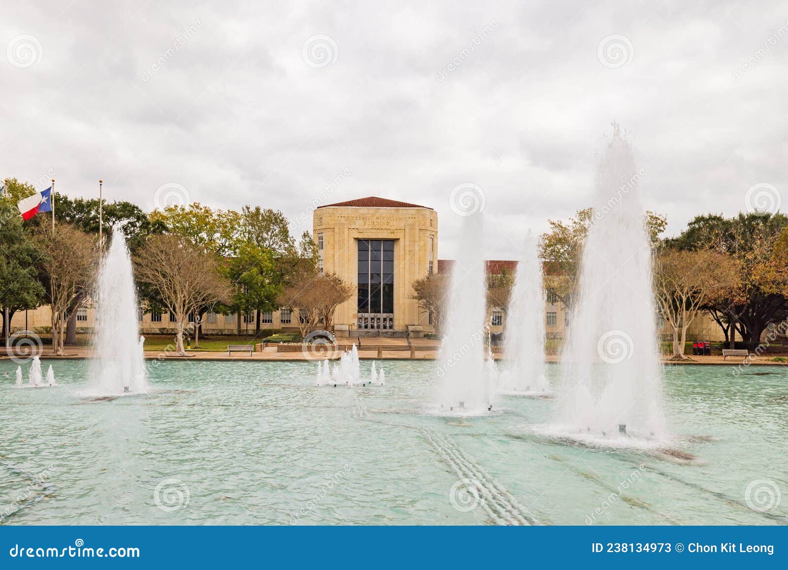 Overcast View of the Campus of University of Houston Editorial Stock ... Overcast View of the Campus of University of Houston Editorial Stock ...