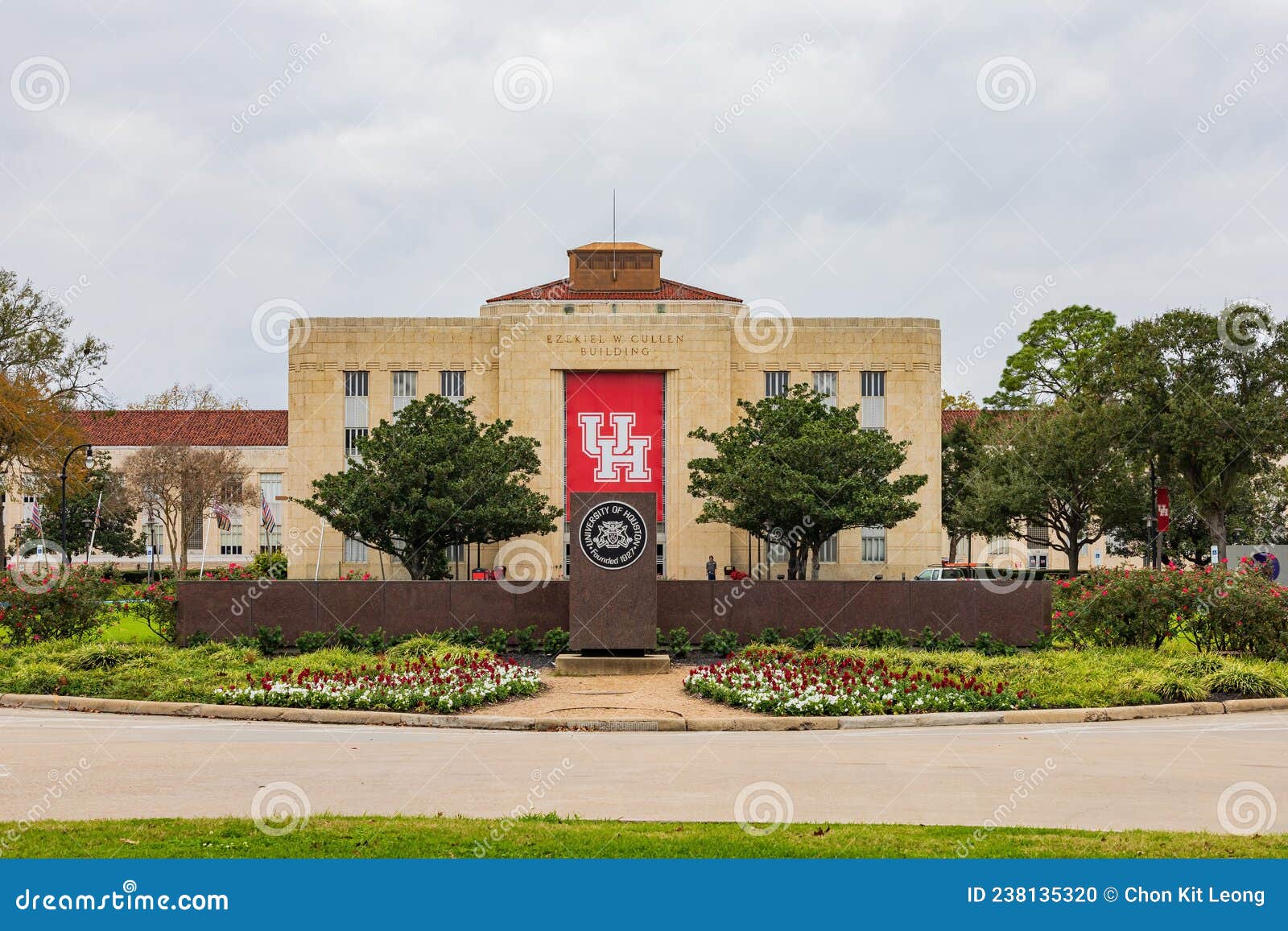 Overcast View of the Campus of University of Houston Editorial Image ... Overcast View of the Campus of University of Houston Editorial Image ...