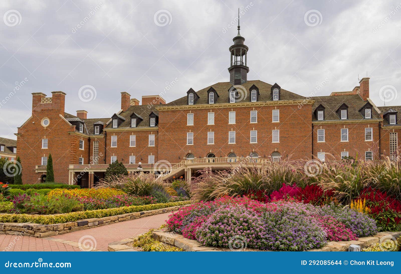 Overcast View of the Student Union of Oklahoma State University Stock ... Overcast View of the Student Union of Oklahoma State University Stock ...