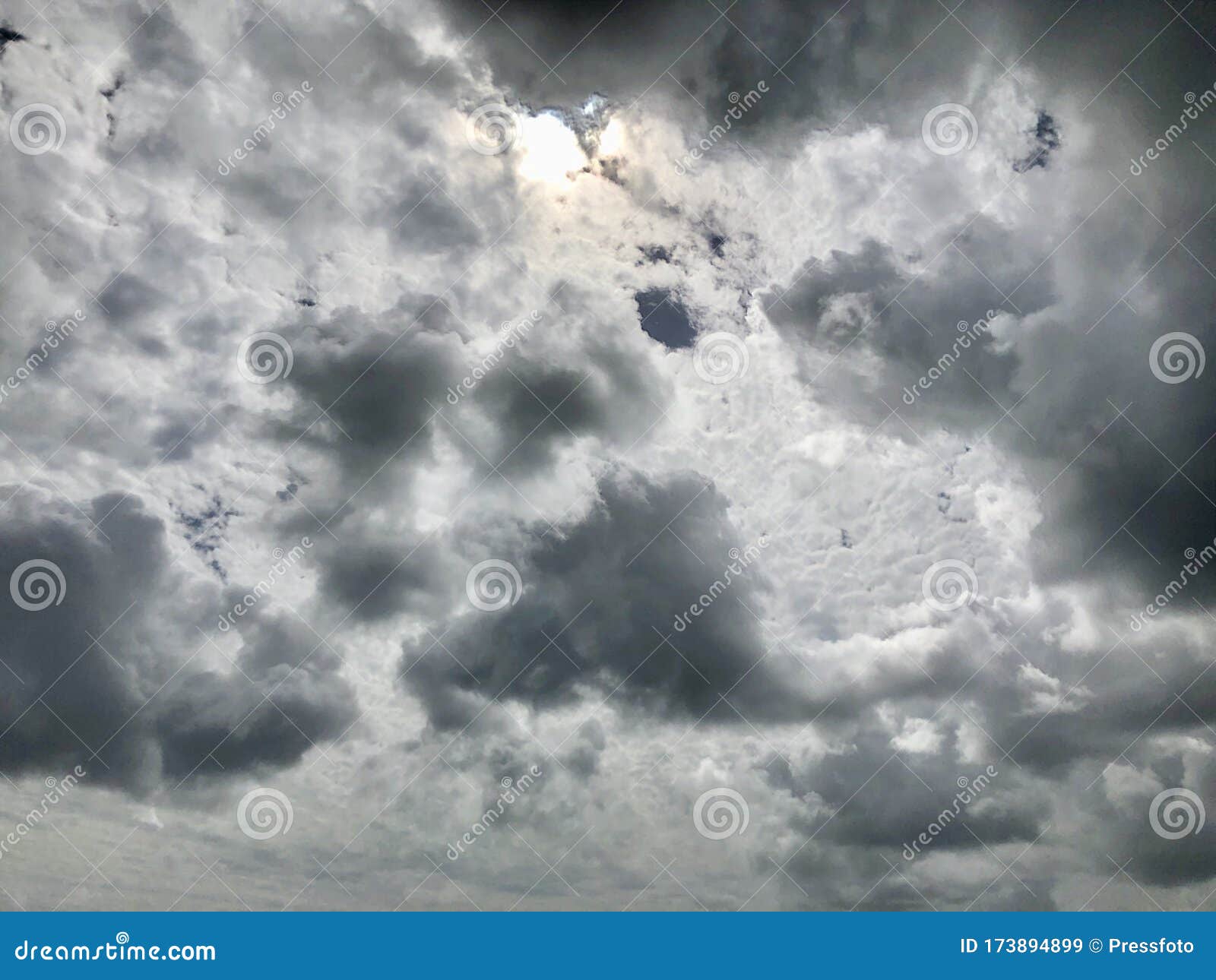 Overcast weather sky stock image. Image of azure, cloudy - 173894899