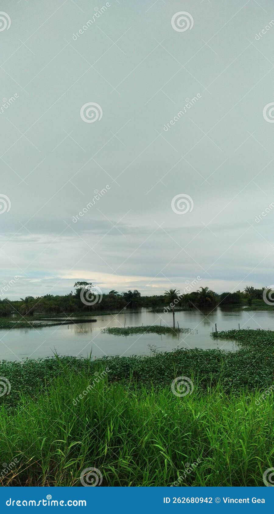 Overcast Weather but Still Shows Extraordinary Views Stock Photo ...