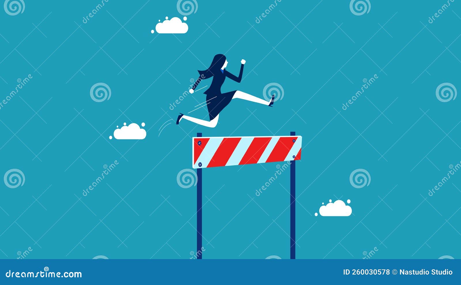 Overcome Challenges. Development or Improvement Stock Vector ...