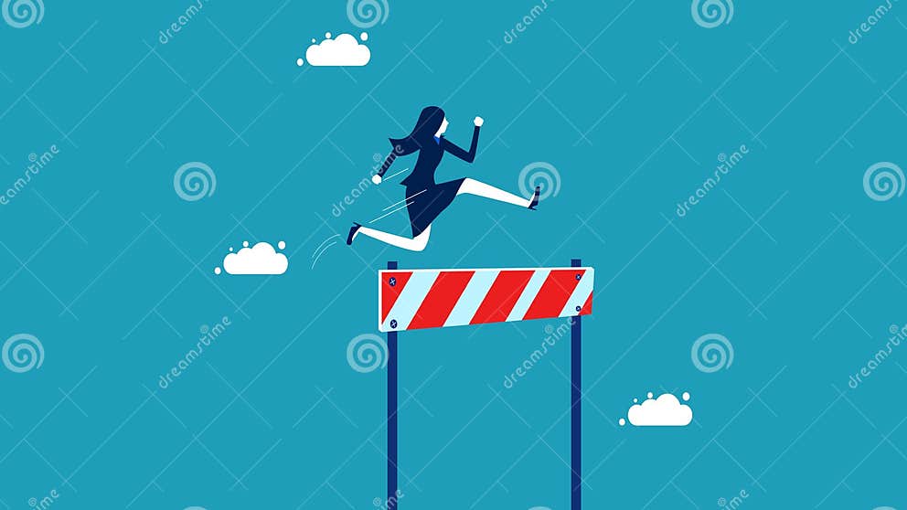 Overcome Challenges. Development or Improvement Stock Vector ...
