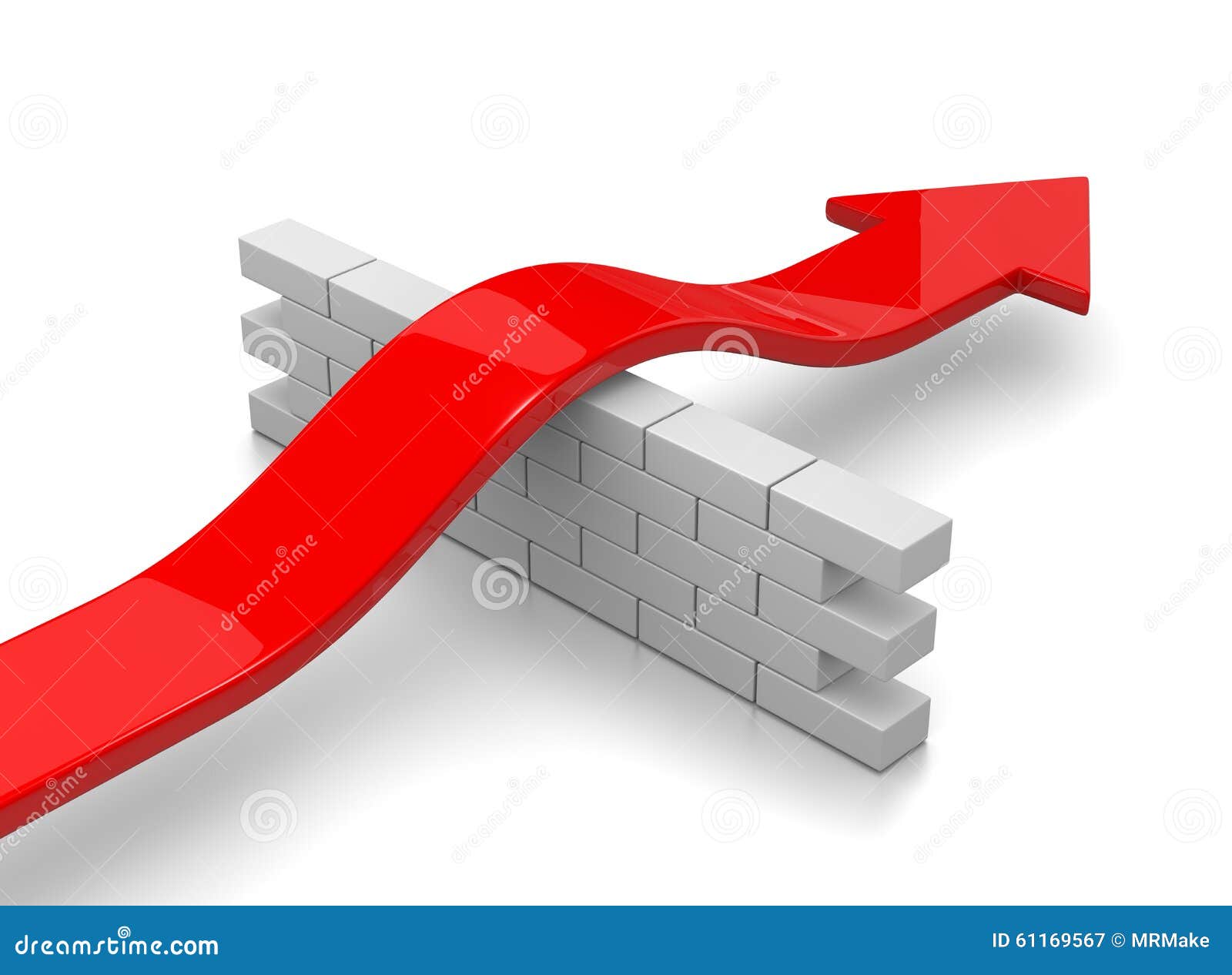 Overcome Obstacles stock illustration. Illustration of limit - 61169567