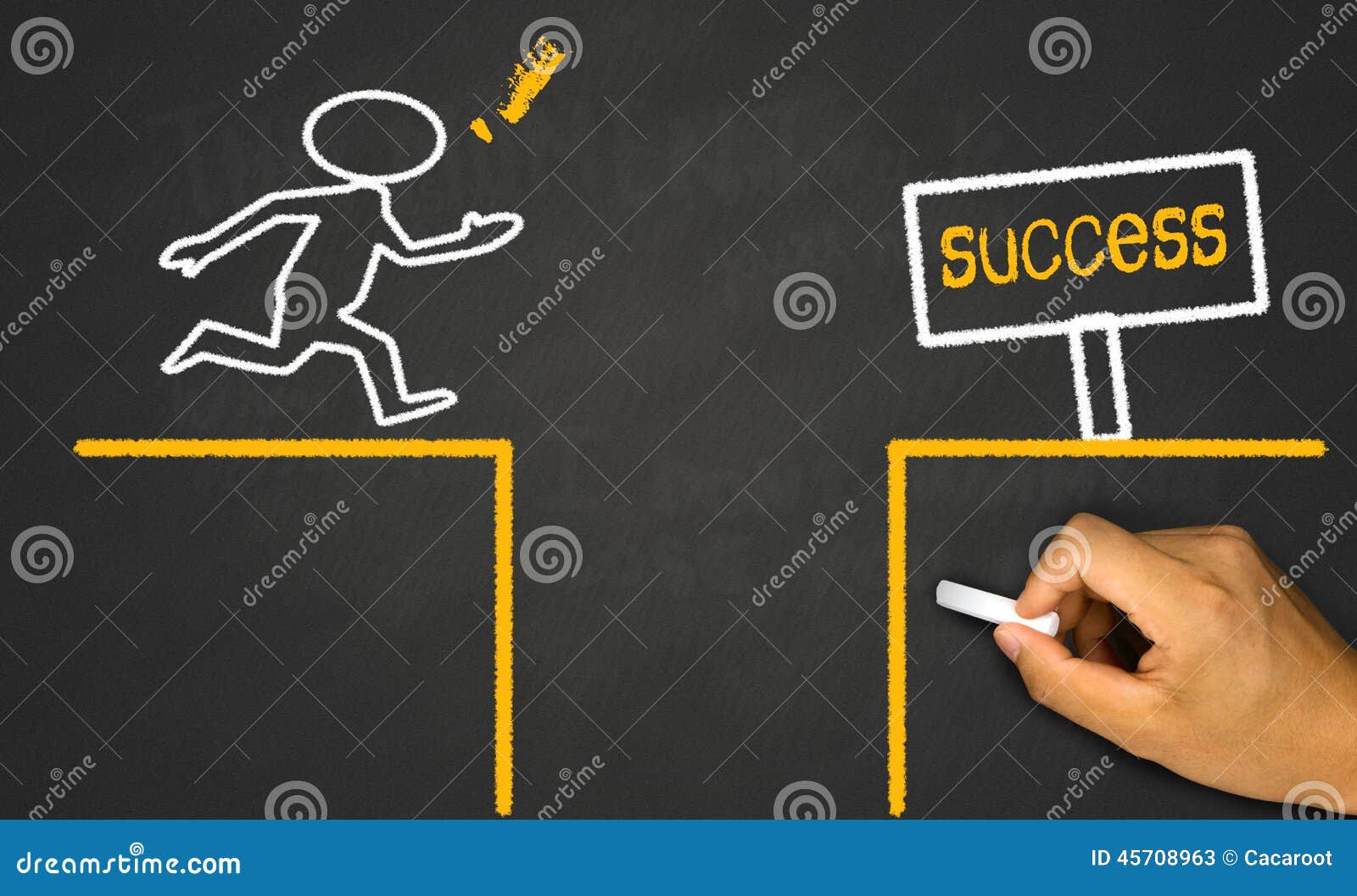 Overcome the Problems stock image. Image of overcome - 45708963