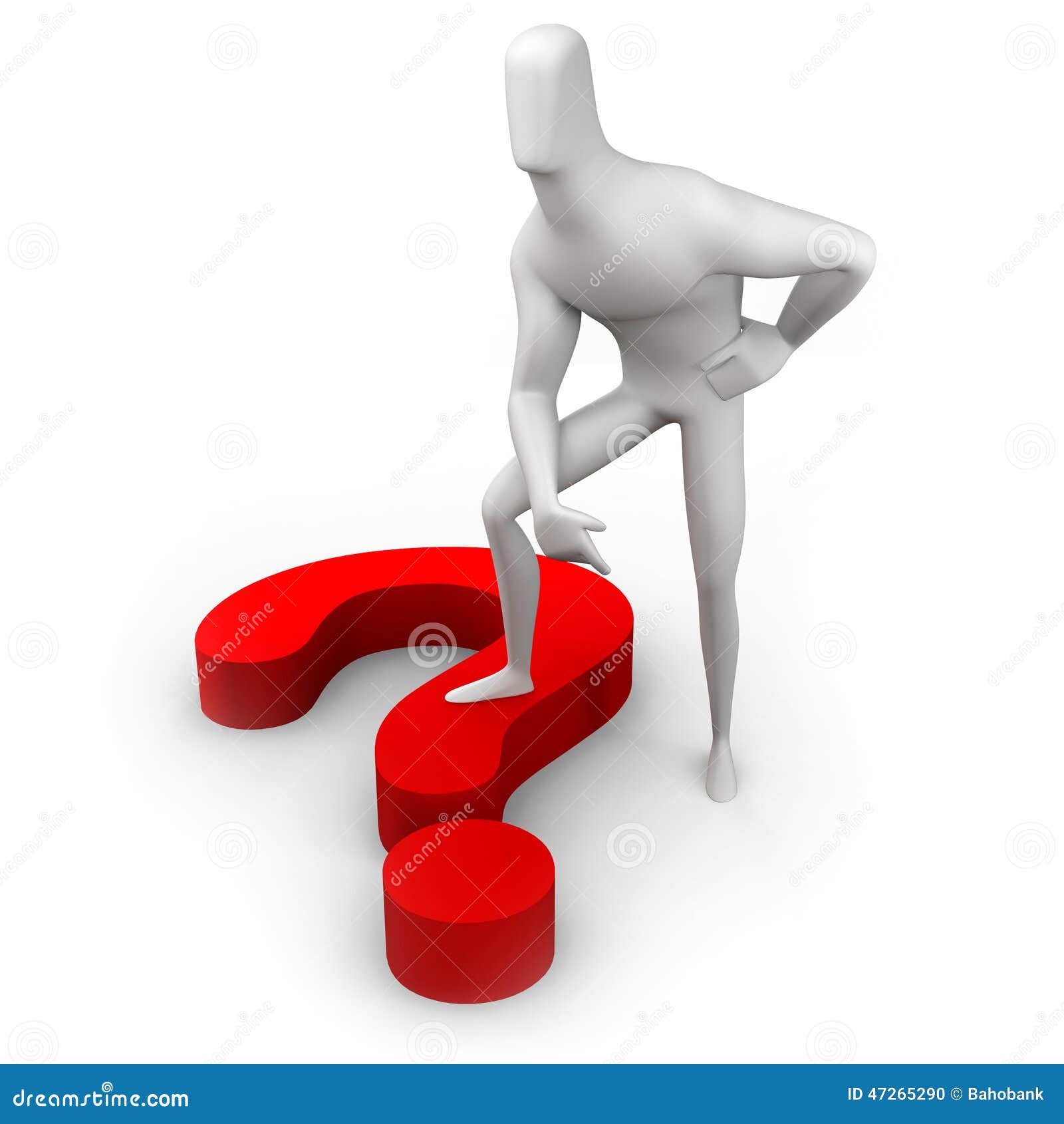 Overcome problems stock illustration. Illustration of question - 47265290
