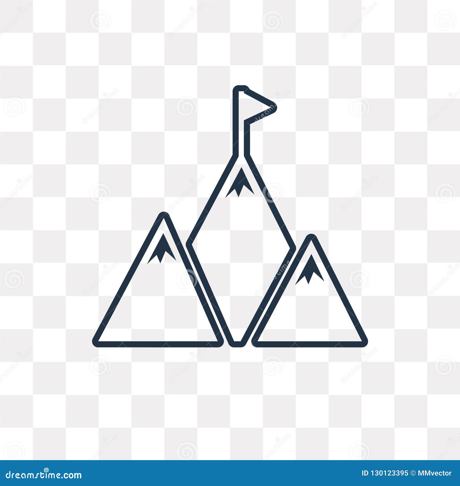 Overcome Vector Icon Isolated on Transparent Background, Linear Stock ...