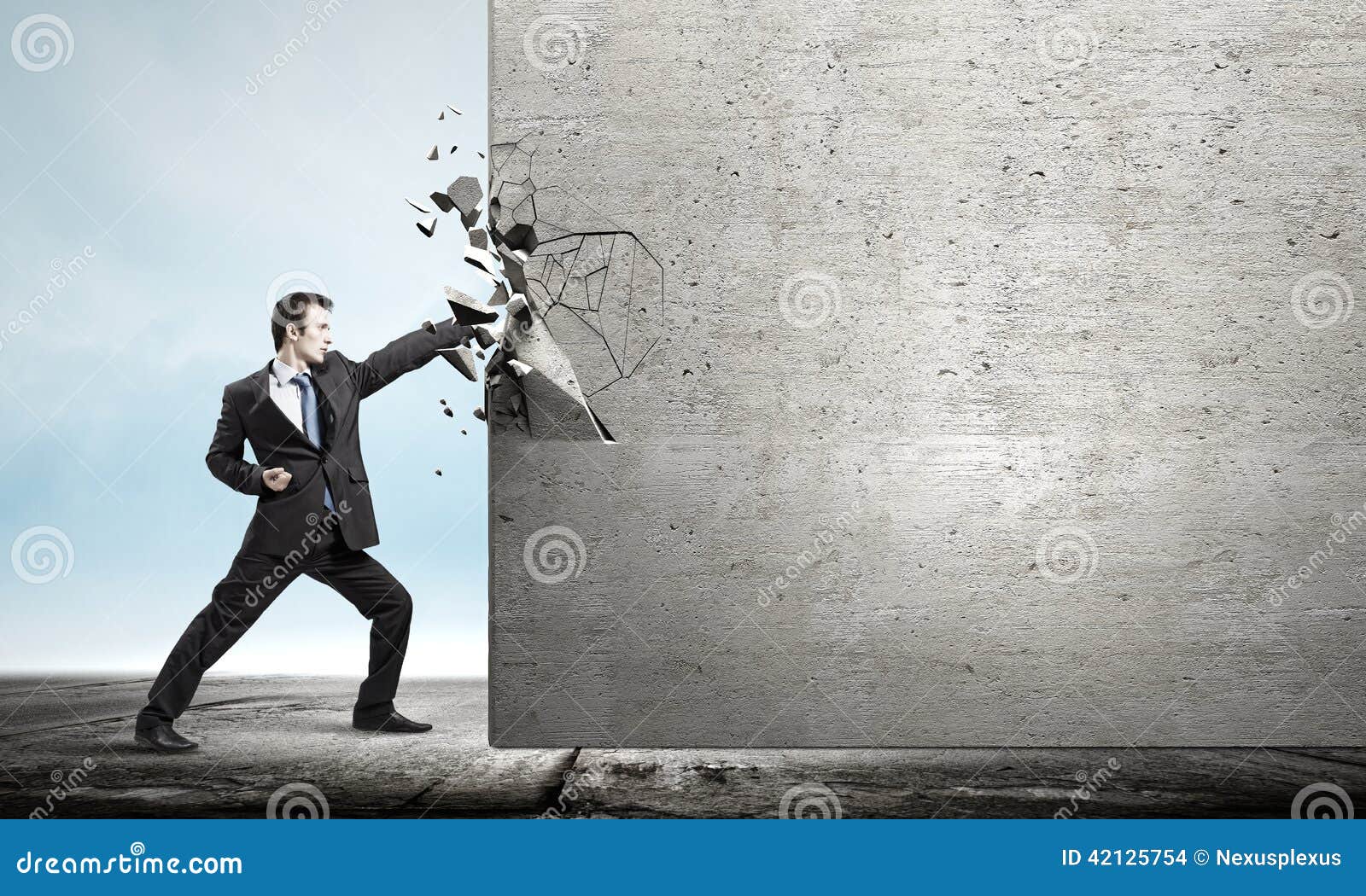 Overcoming challenges stock photo. Image of frenzy, conflict - 42125754