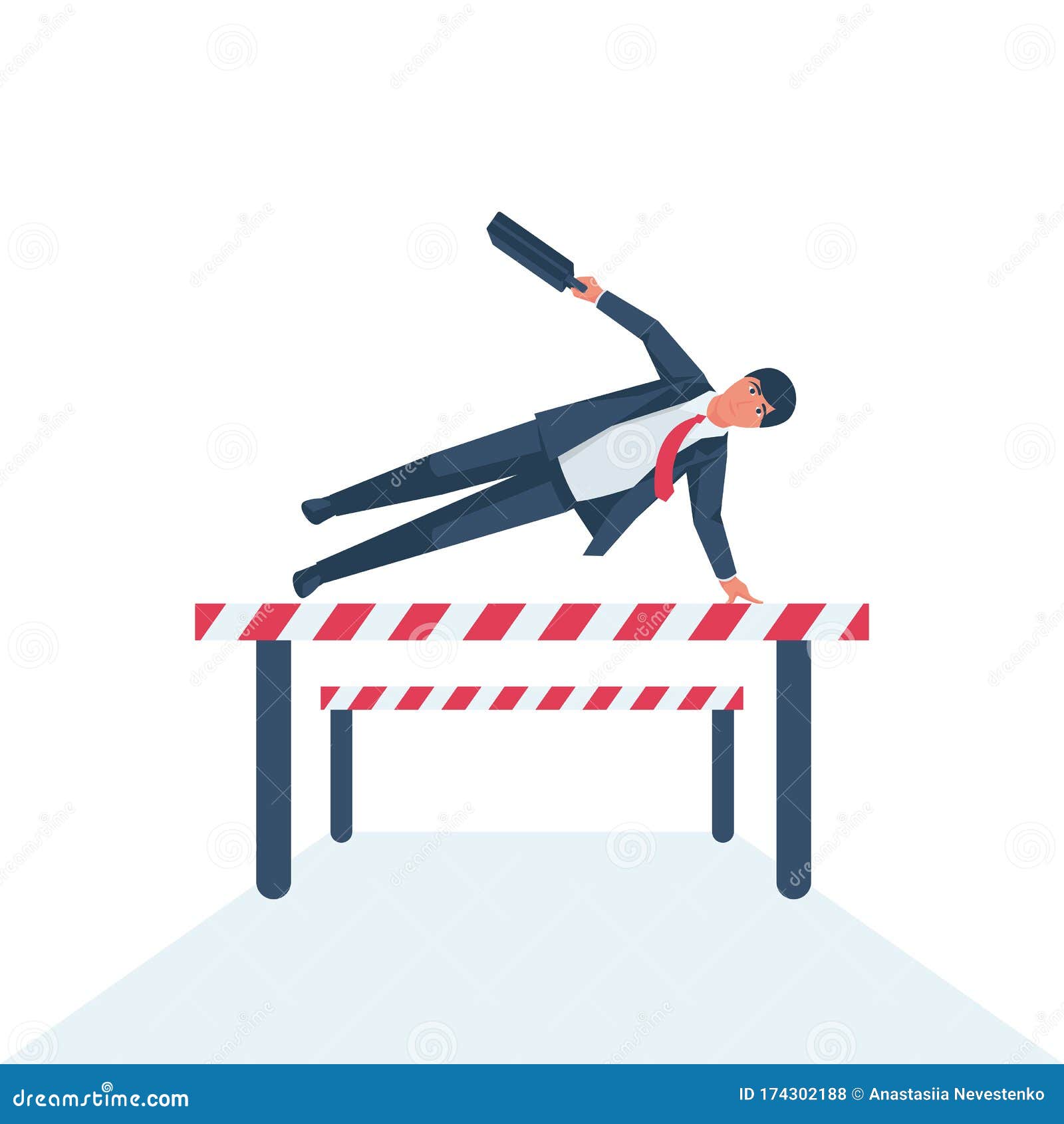 Overcoming Problems. Solution Challenge Vector Stock Vector ...